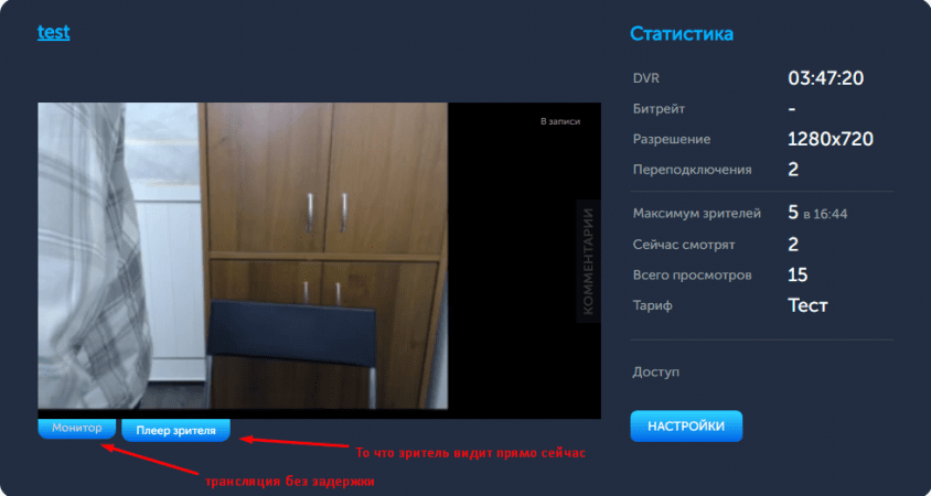 Запуск трансляции на Facecast. Инструкция – Facecast